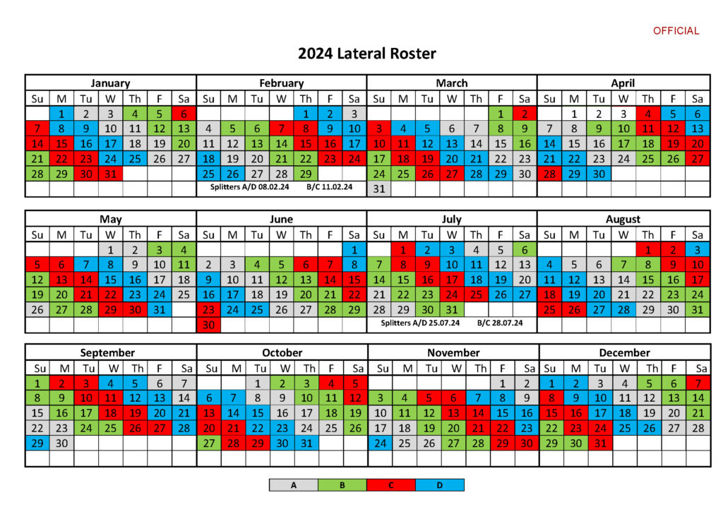 Shift Rosters – Ambulance Employees Association